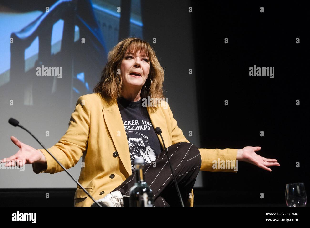 Josie Lawrence photographed during Mark Kermode Live in 3D at Bfi ...