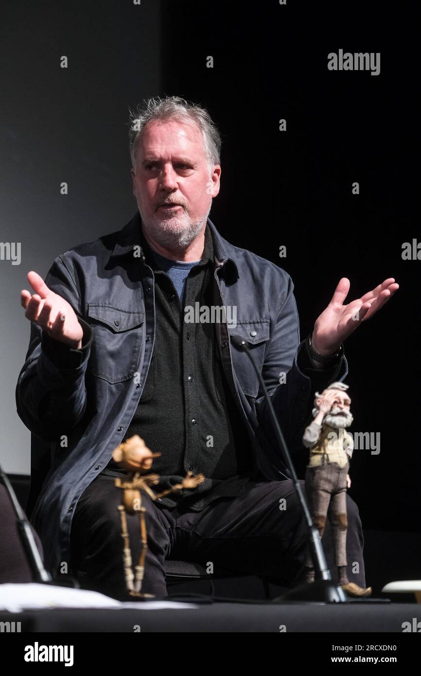 Mark Gustafson photographed during Mark Kermode Live in 3D at Bfi ...