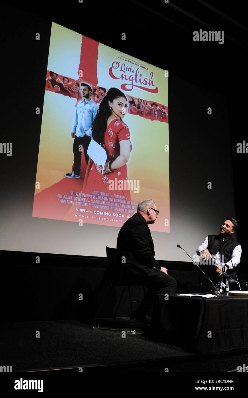 Mark Kermode and Pravesh Kumar photographed during Mark Kermode Live in ...