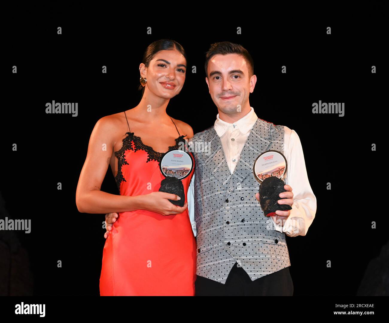 Taormina, . 17th July, 2023. Taormina, Italy TAOMODA WEEK awards and ...