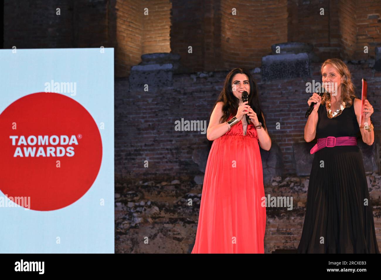 Taormina, . 17th July, 2023. Taormina, Italy TAOMODA WEEK awards and ...
