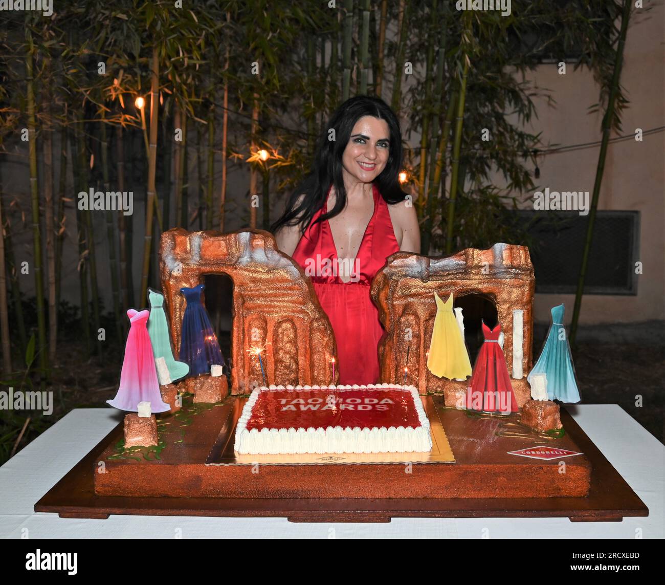 Taormina, . 17th July, 2023. Taormina, Italy TAOMODA WEEK awards and ...