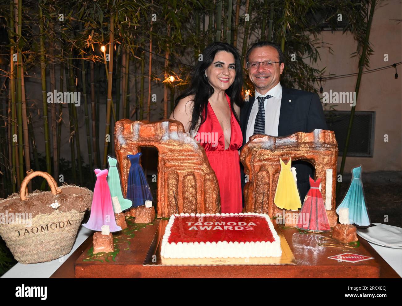 Taormina, . 17th July, 2023. Taormina, Italy TAOMODA WEEK awards and ...