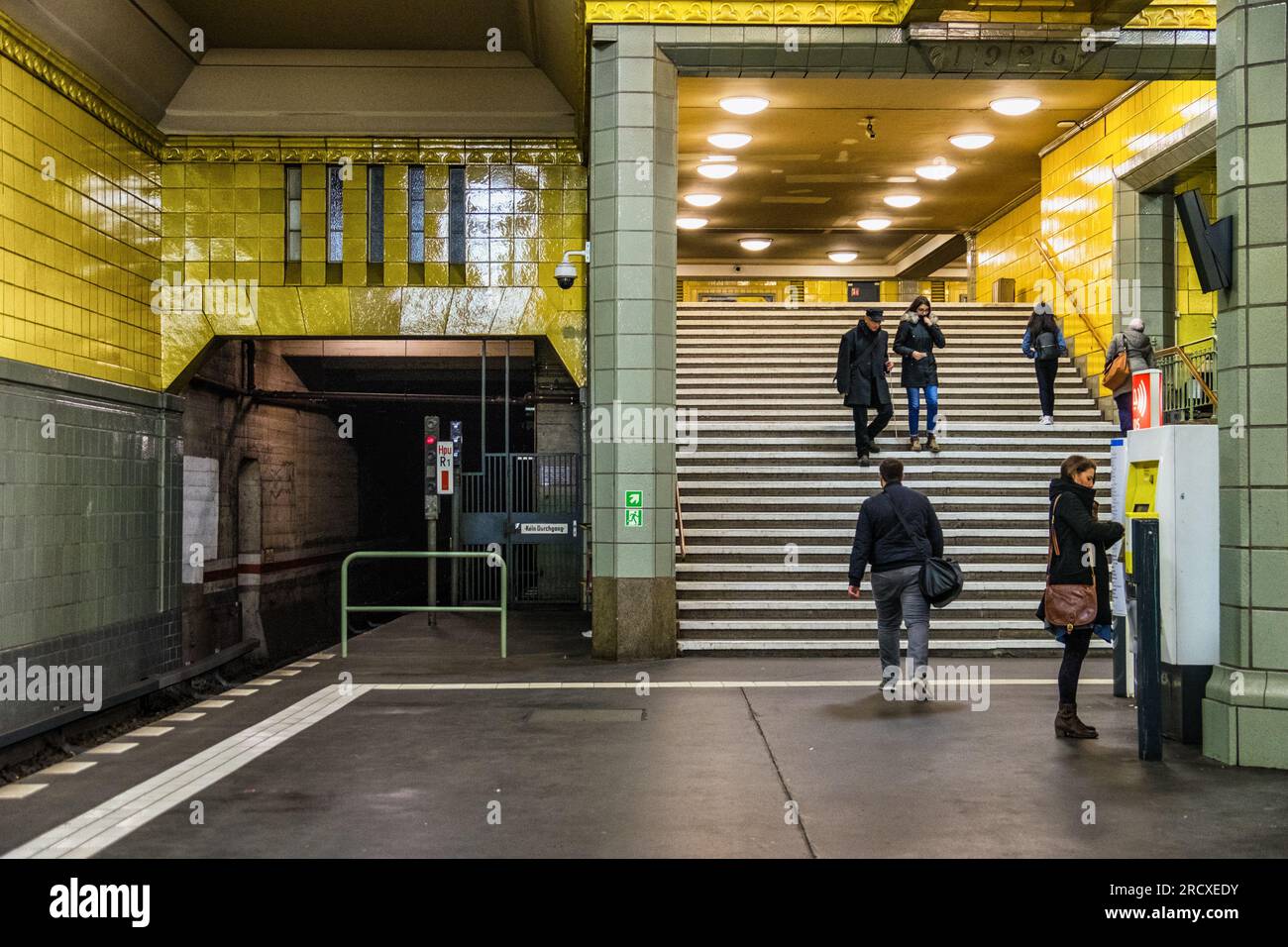 First berlin station with escalators hi-res stock photography and ...