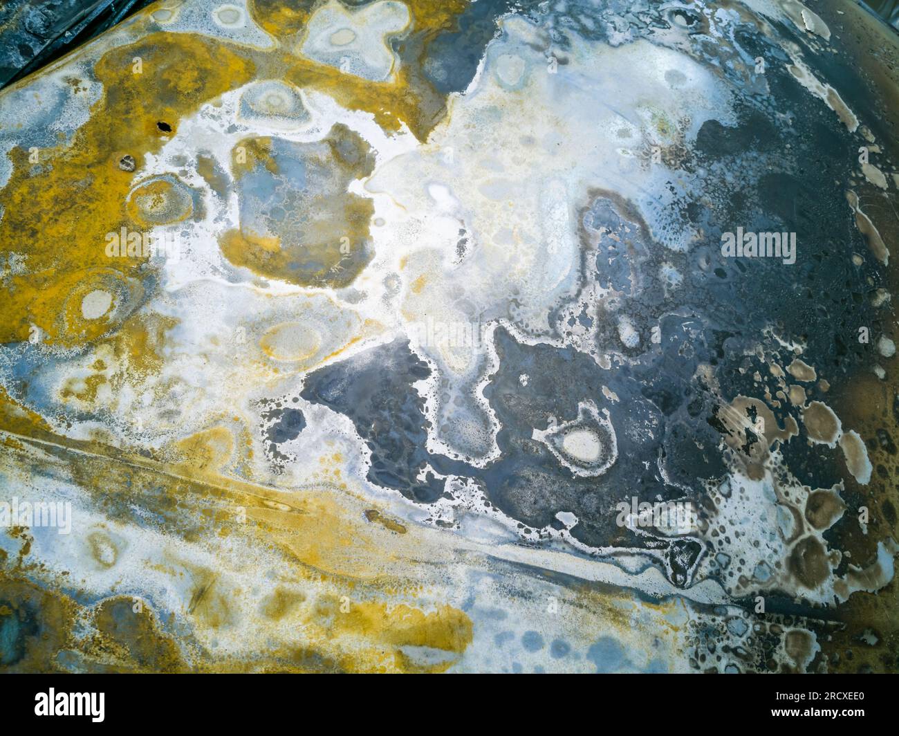Burnt new car. burnt metal texture, metallic background Stock Photo - Alamy