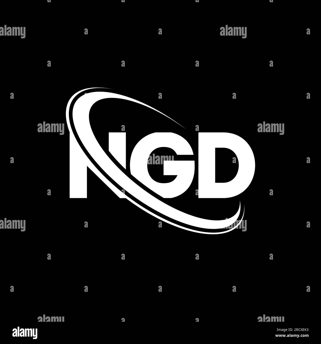 Ngd business logo Stock Vector Images - Alamy