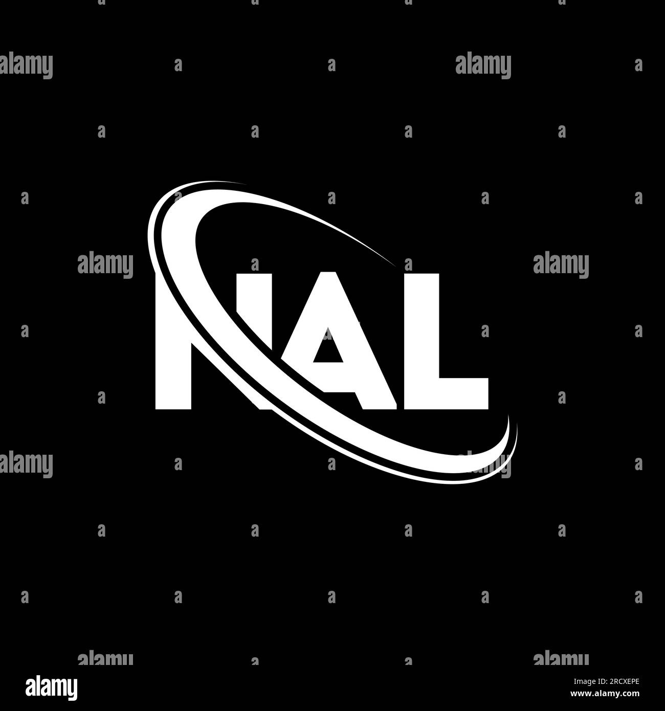 Nal minimalist logo Stock Vector Images - Alamy