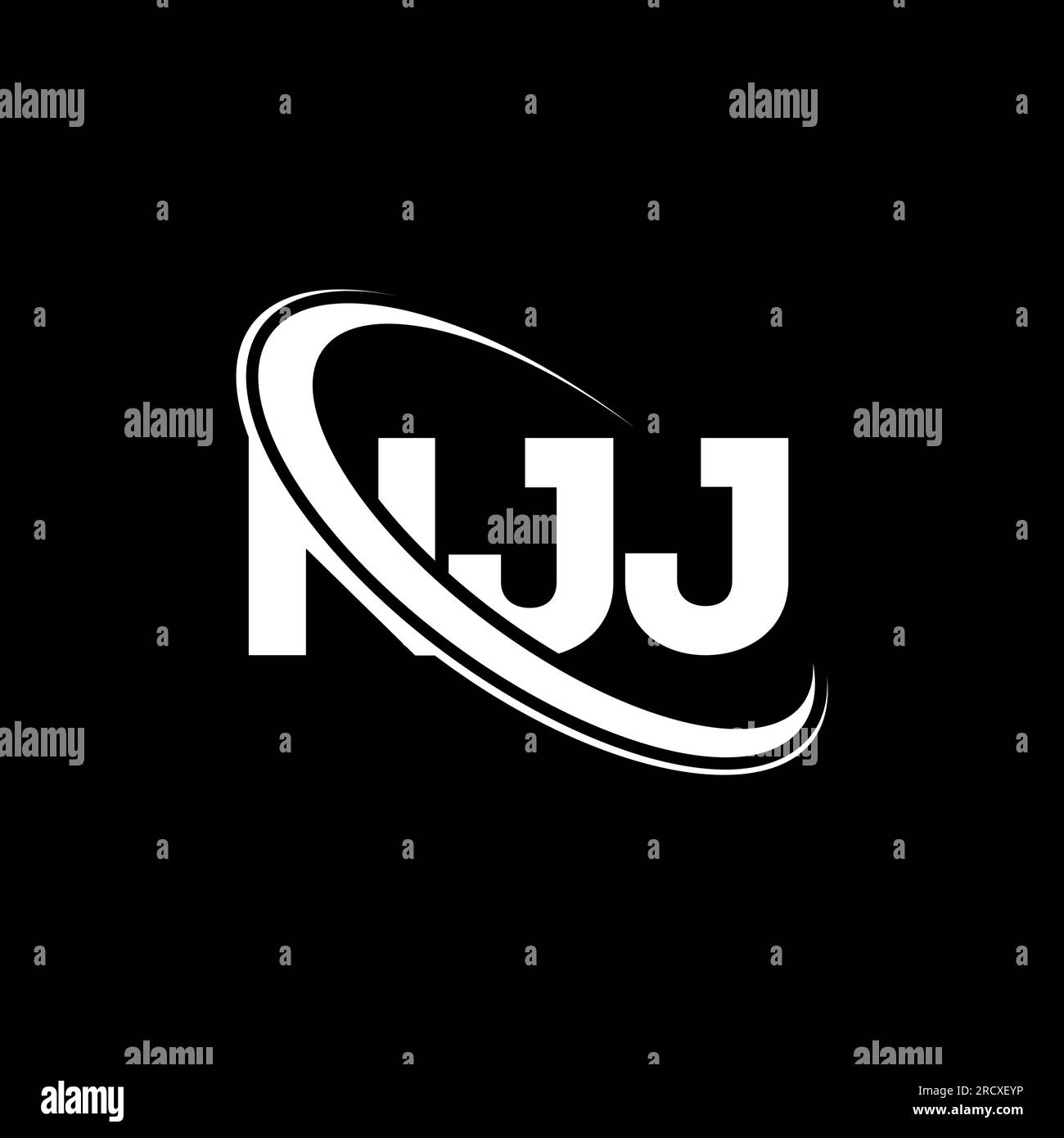 Njj logo design hi-res stock photography and images - Alamy
