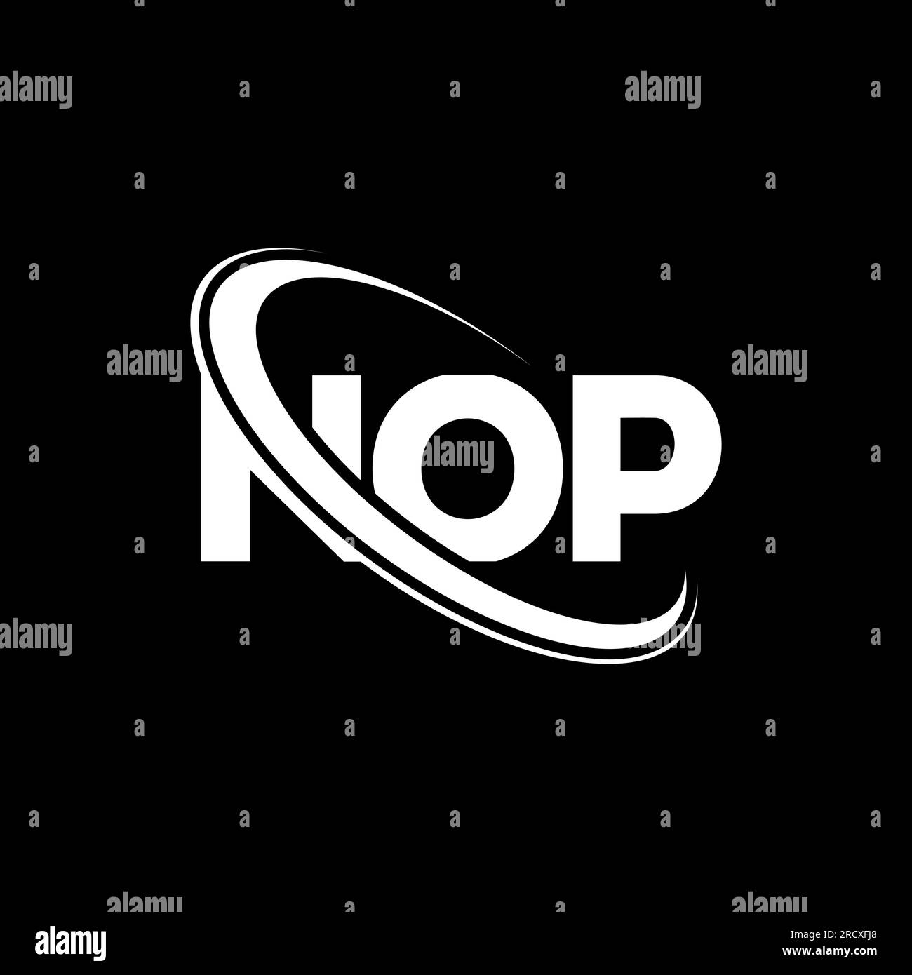 Nop logo design hi-res stock photography and images - Alamy