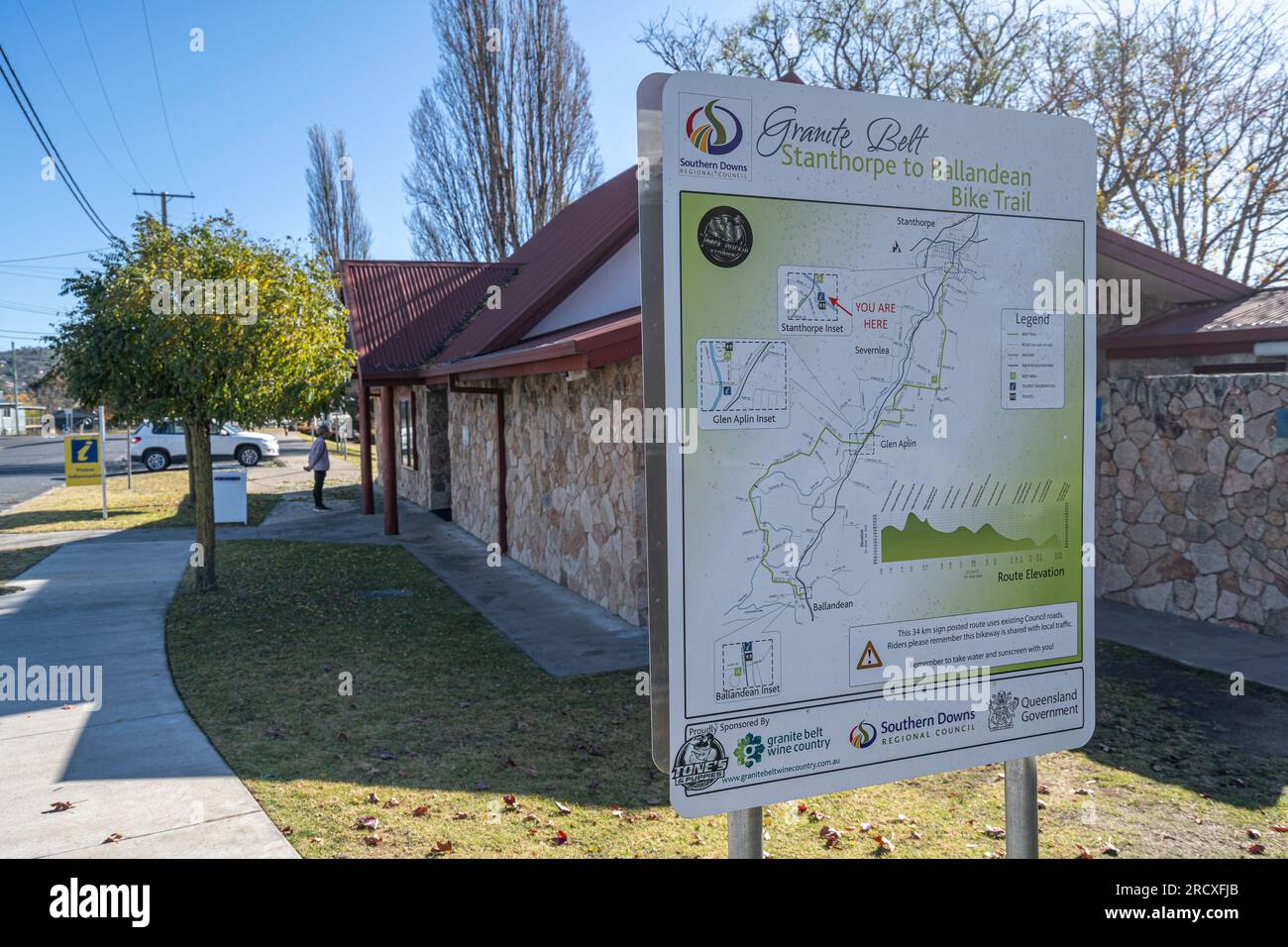 Tourist Information Centre, Stanthorpe, Queensland, Australia Stock ...