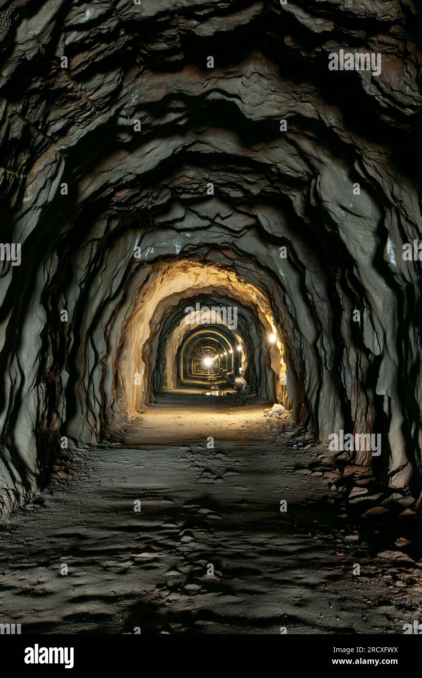 Tunnel in the rock hi-res stock photography and images - Alamy