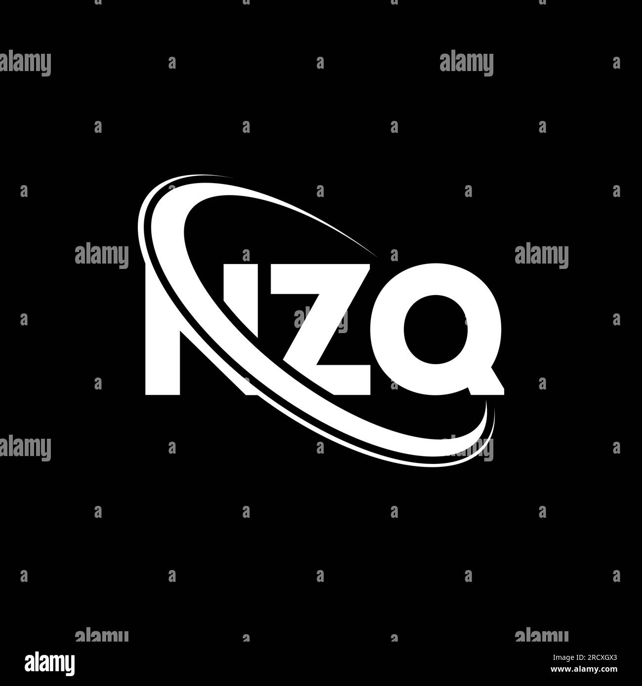 Nzq minimalist logo hi-res stock photography and images - Alamy