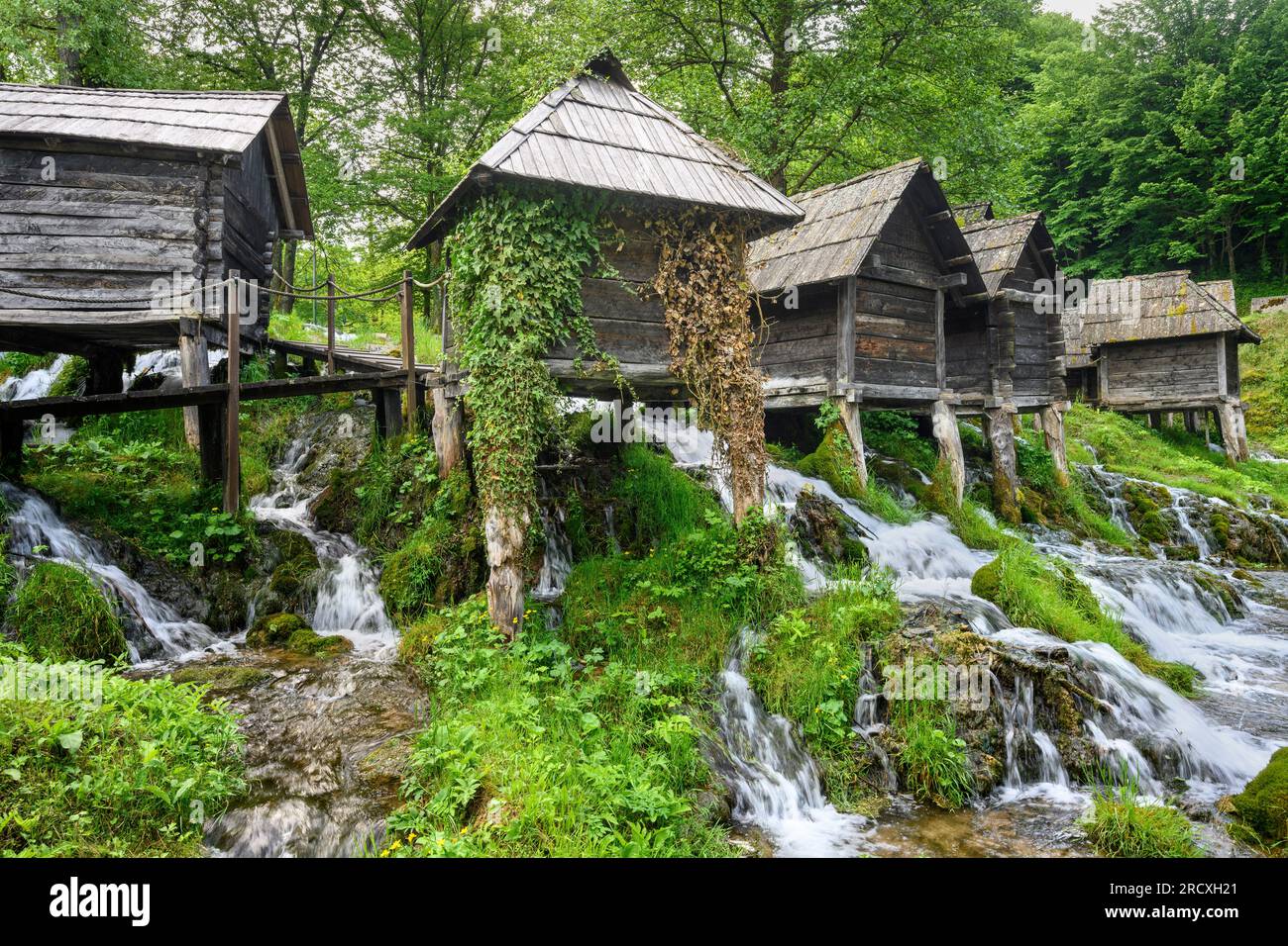 Park plivsko jezero hi-res stock photography and images - Alamy