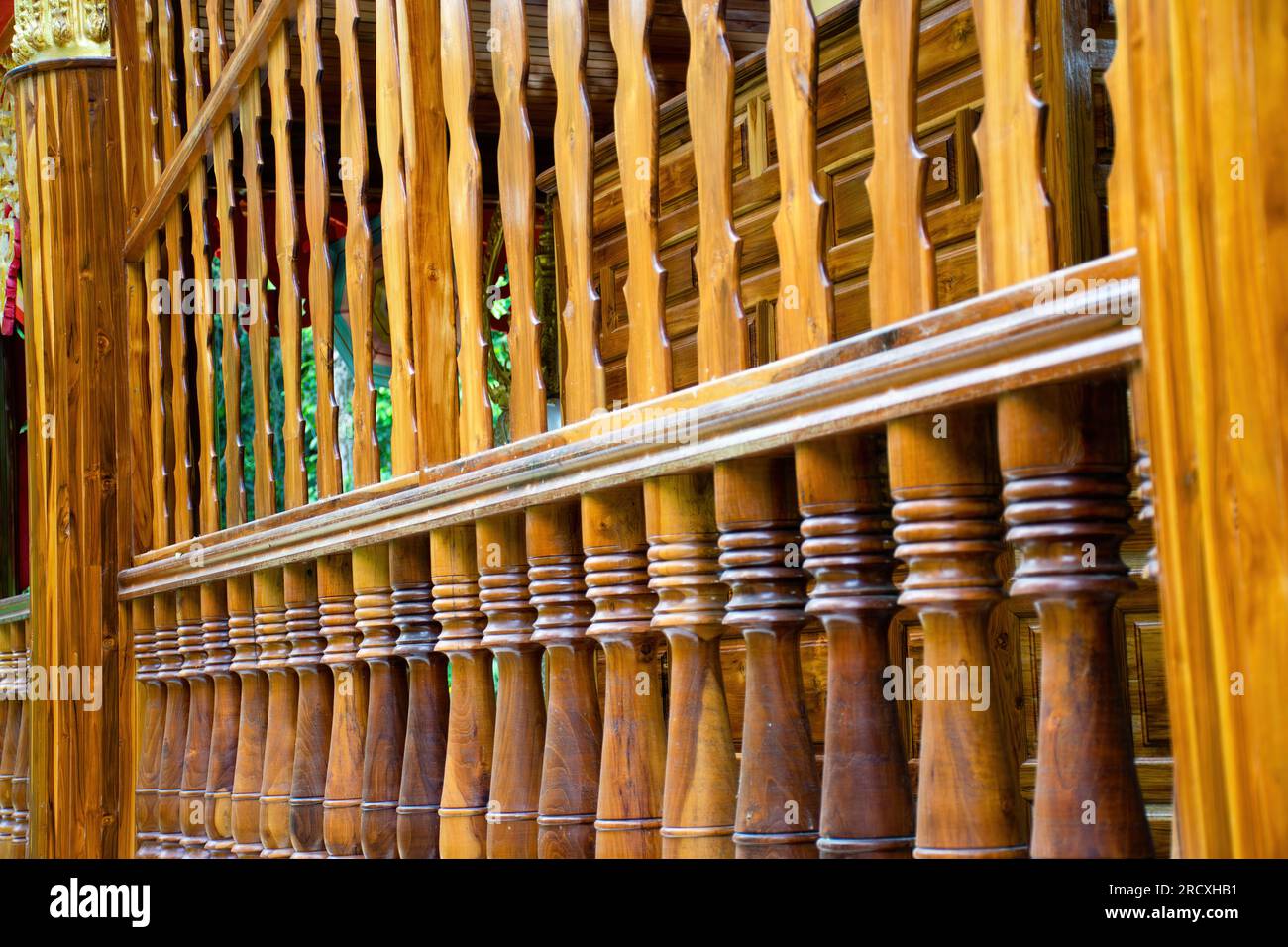 side of the temple hall Stock Photo - Alamy