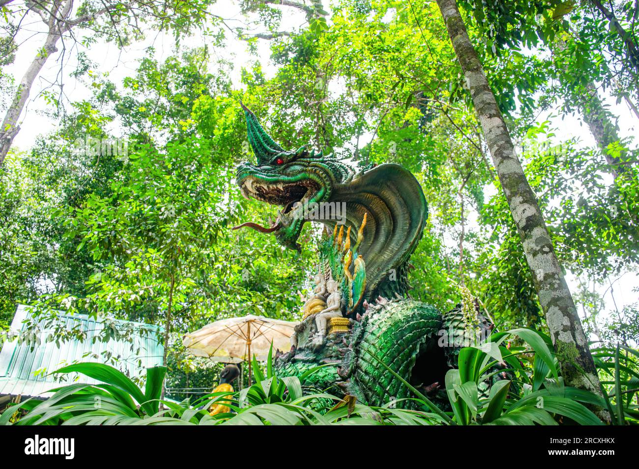 Serpent king of Nagas in Thailand.Naga or serpent statue Stock Photo ...