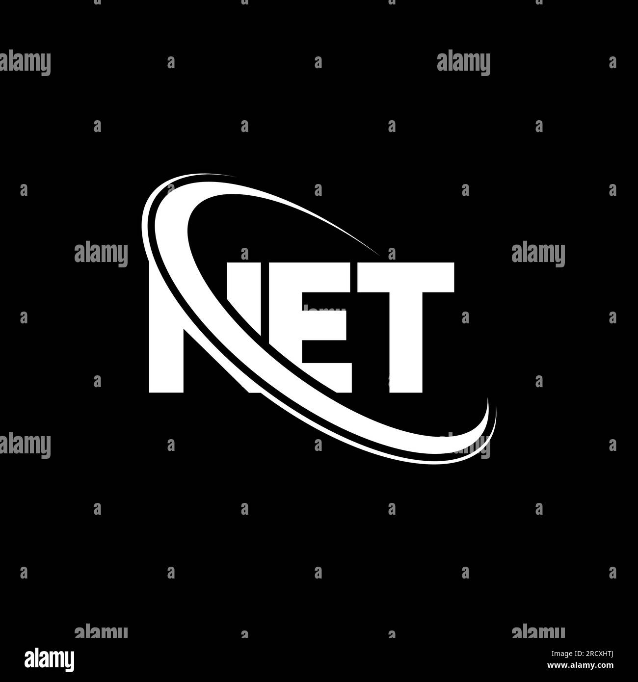 Net minimalist logo Black and White Stock Photos & Images - Alamy