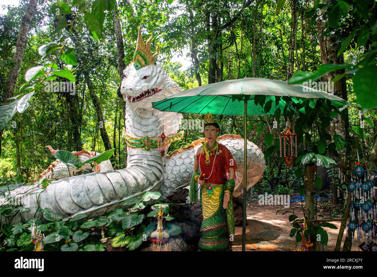 Serpent king of Nagas in Thailand.Naga or serpent statue Stock Photo ...