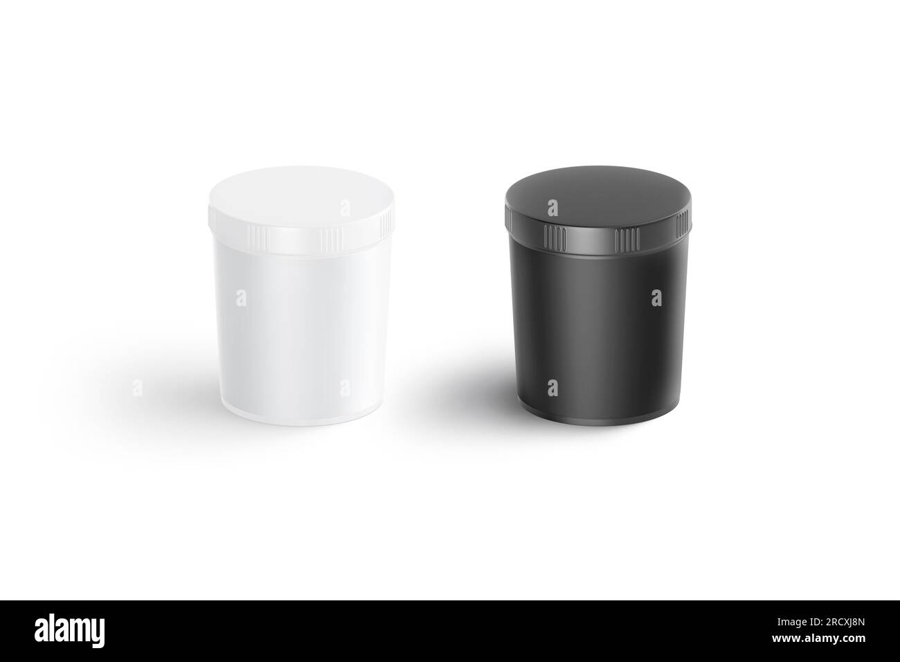 Black sport nutrition packaging container mockup set hi-res stock ...