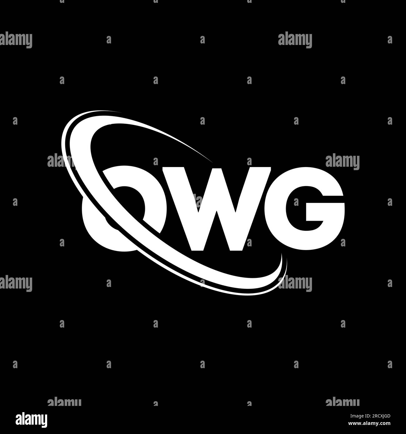 Owg logo design hi-res stock photography and images - Alamy