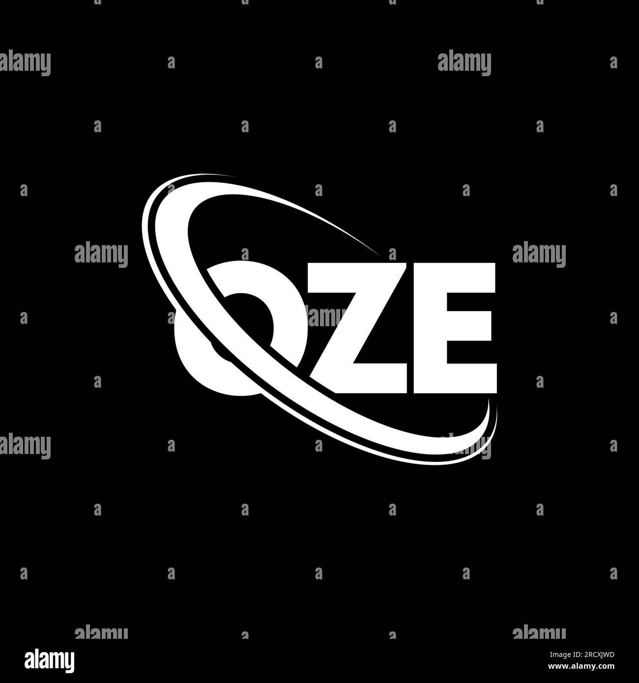 Oze logo design Stock Vector Images - Alamy