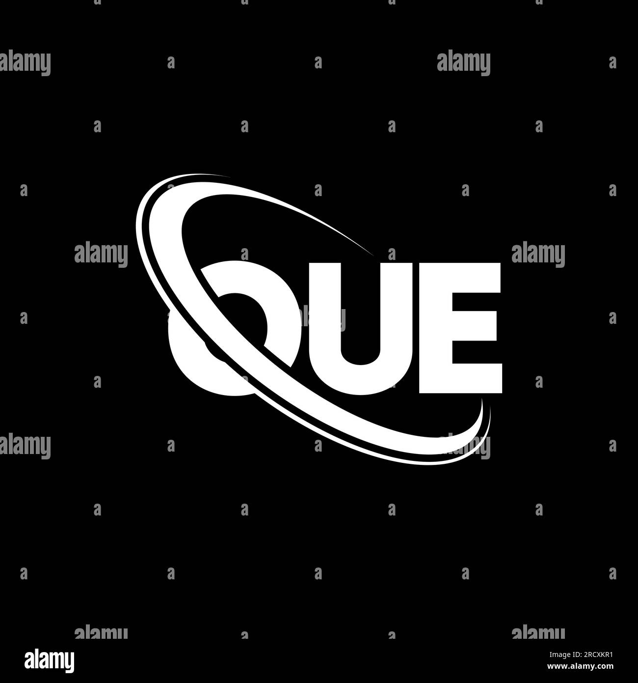 Oue technology logo Stock Vector Images - Alamy