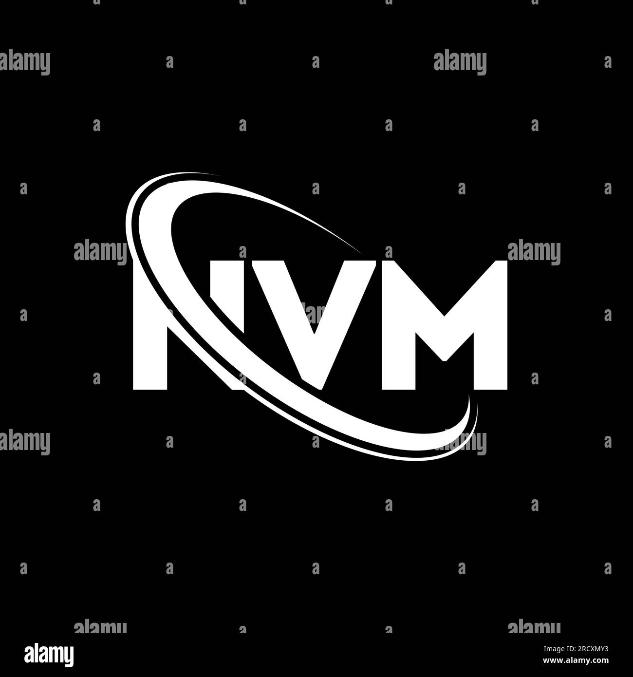 Nvm logo design Stock Vector Images - Alamy
