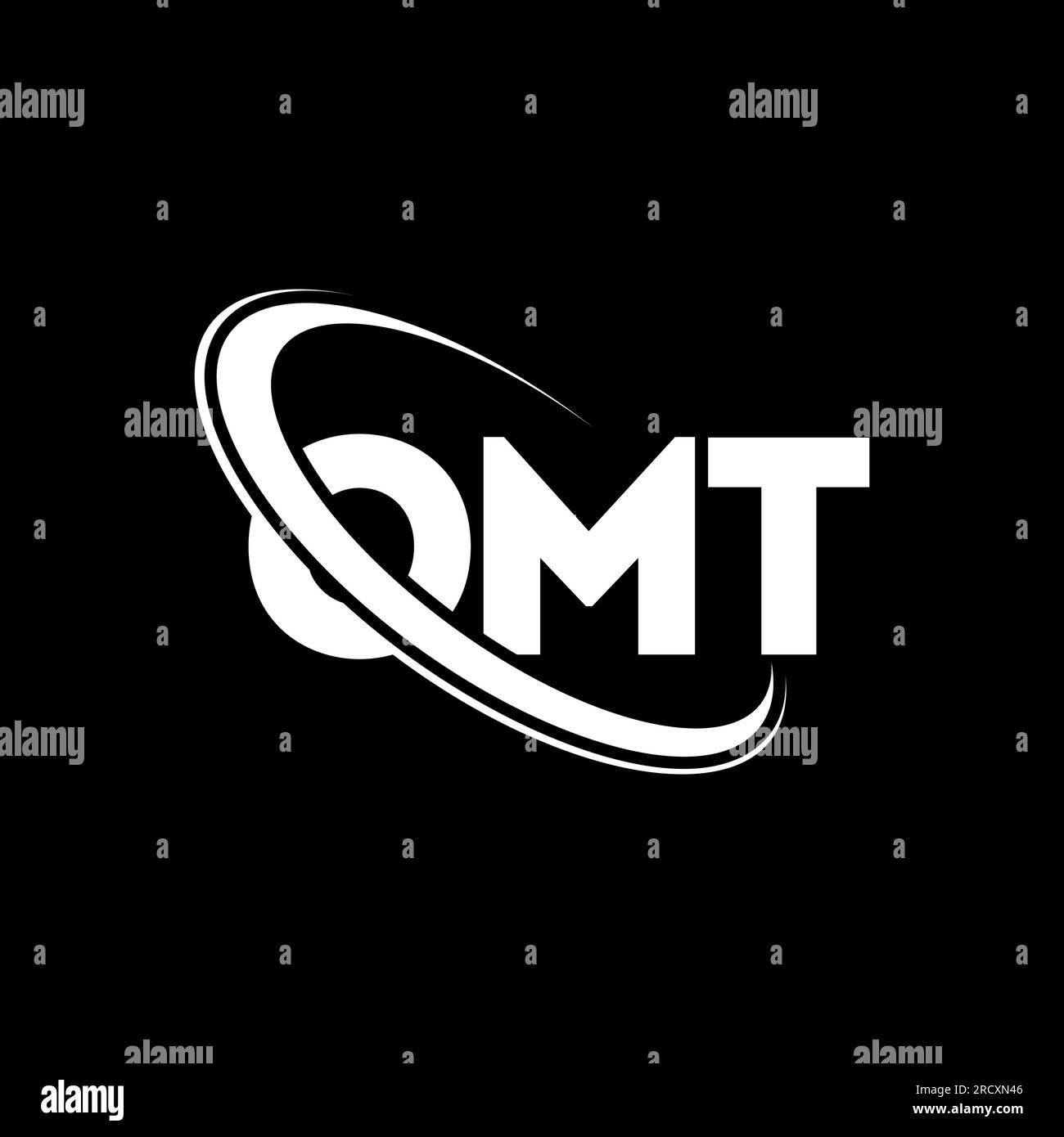 OMT logo. OMT letter. OMT letter logo design. Initials OMT logo linked ...