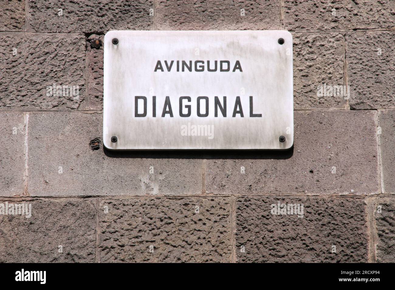One of the most important streets in Barcelona - Avinguda Diagonal ...