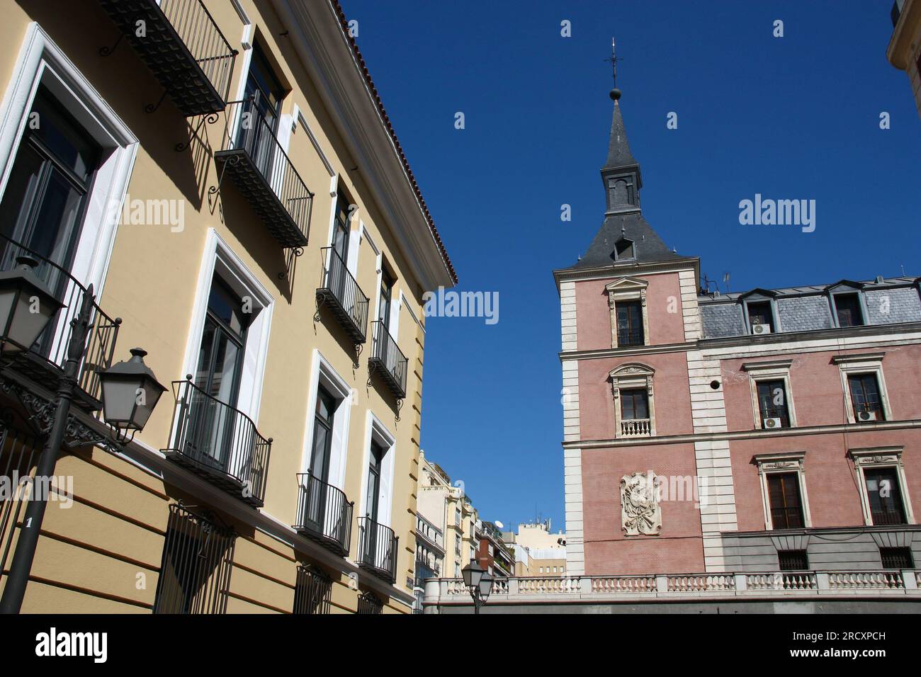 Hall of Realms (Salon de Reinos). Former throne hall in Madrid, Spain ...