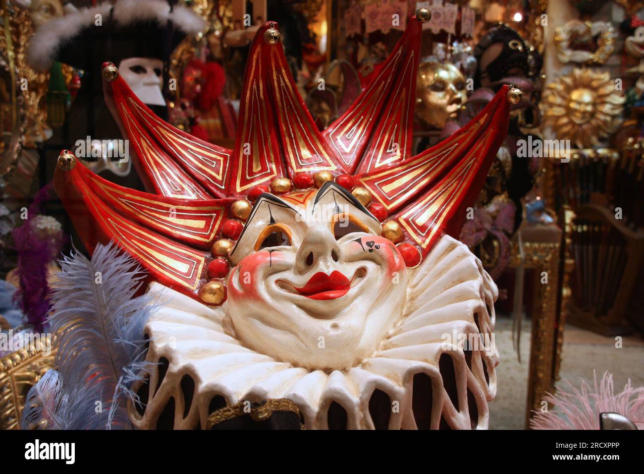 Venice carnival mask. Traditional Venetian festival costume mask ...