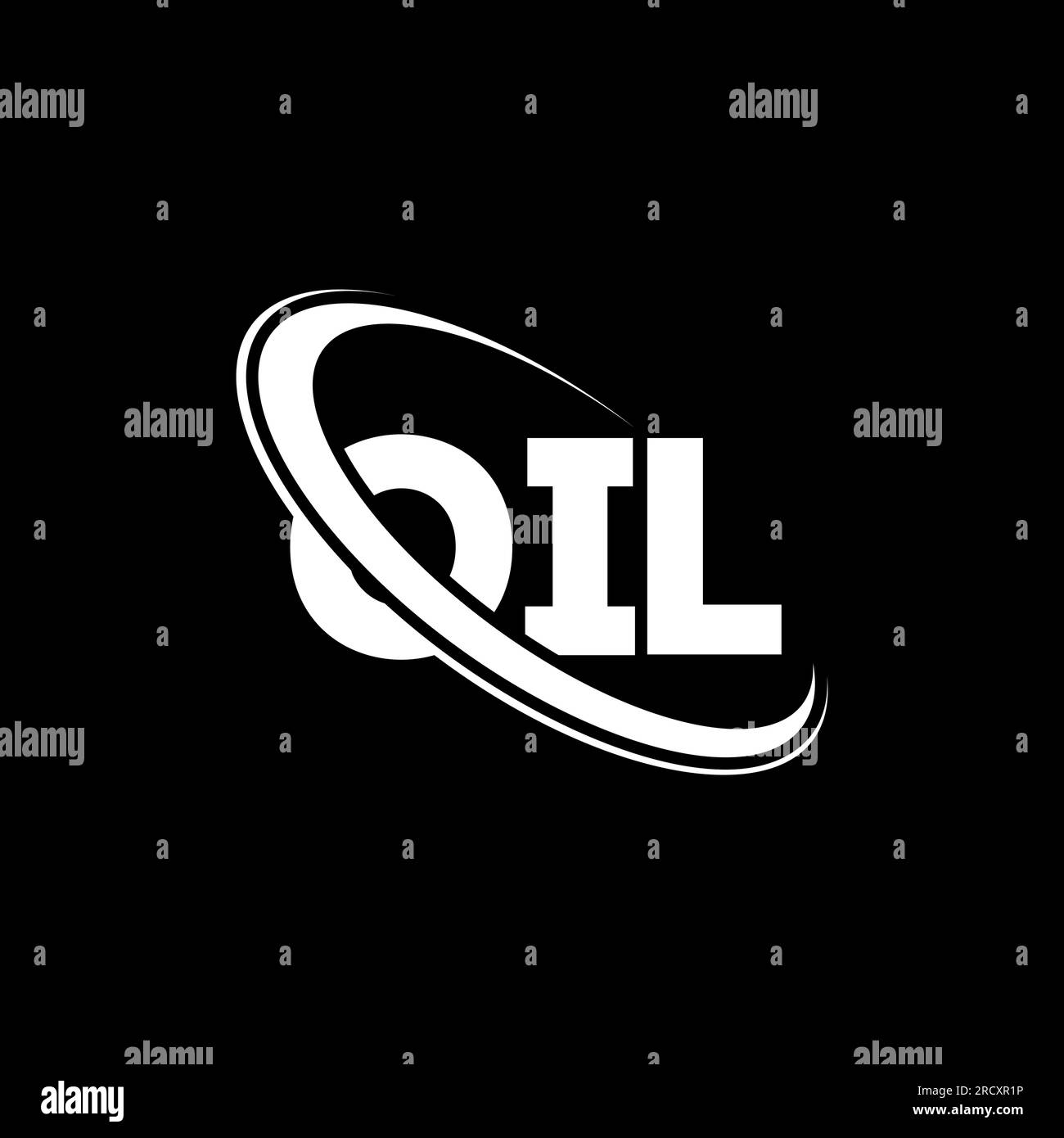 Oil circle logo Stock Vector Images - Alamy