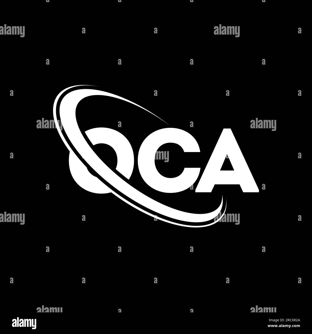 Oca minimalist logo Stock Vector Images - Alamy