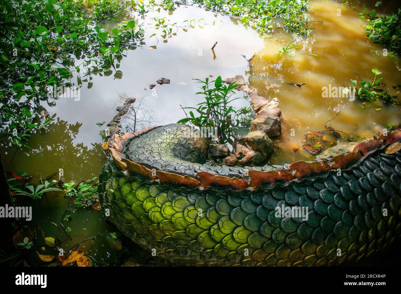 Serpent king of Nagas in Thailand.Naga or serpent statue Stock Photo ...