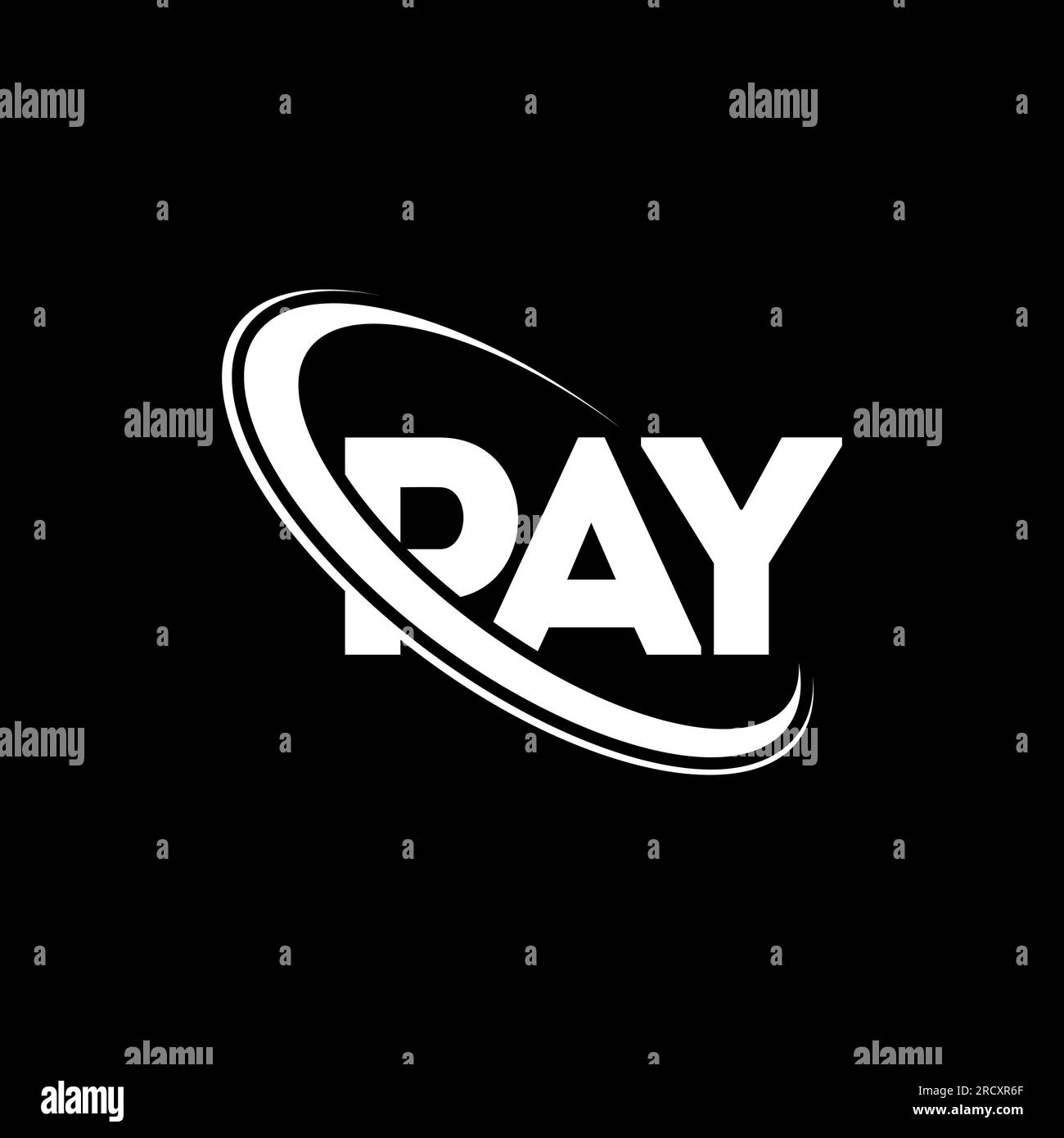 PAY logo. PAY letter. PAY letter logo design. Initials PAY logo linked ...