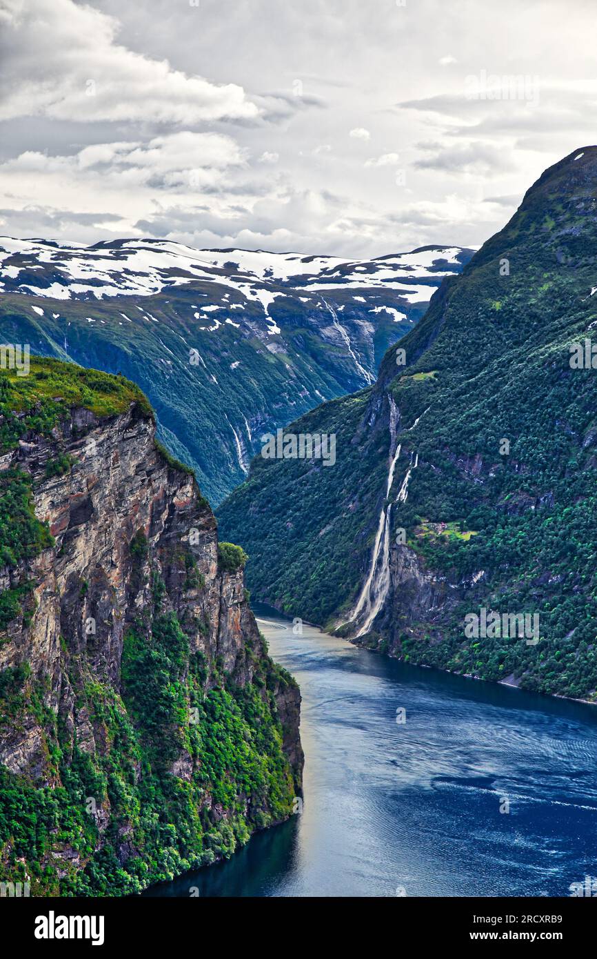 Geirangerfjord norway high sea hi-res stock photography and images - Alamy