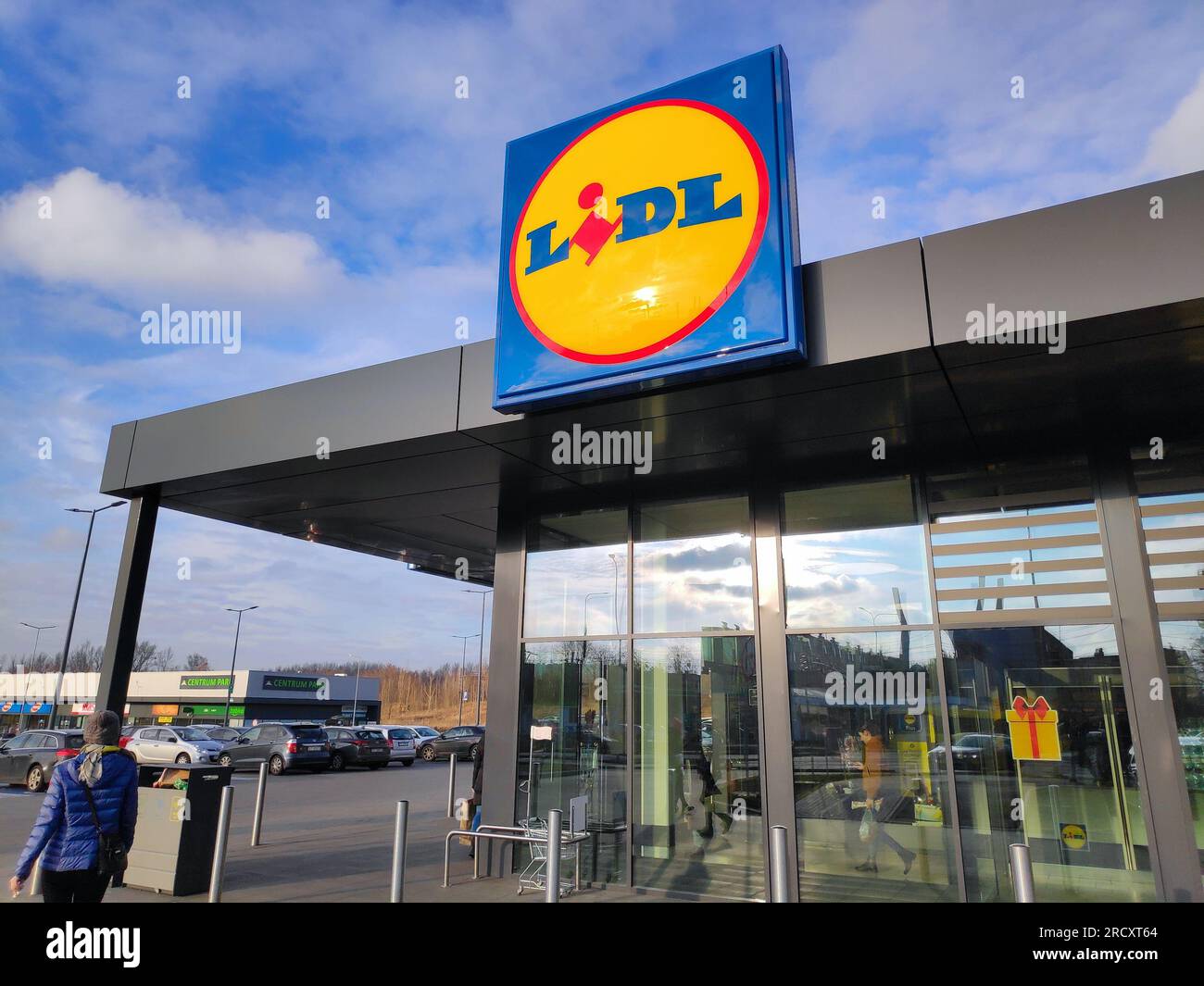 Bytom Poland January 7 2023 Lidl Supermarket In Bytom Poland