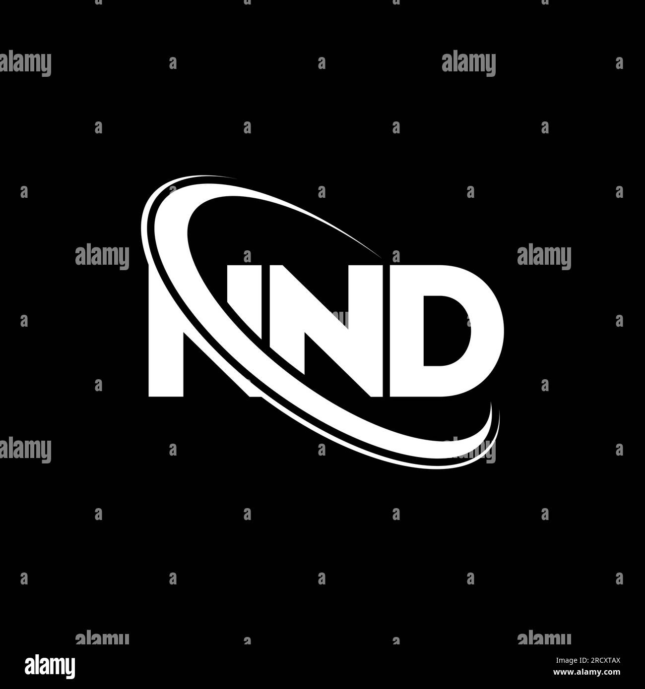 Nnd logo design hi-res stock photography and images - Alamy