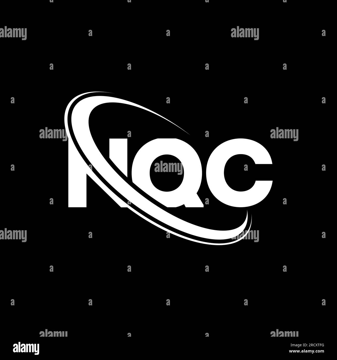 Nqc circle logo Stock Vector Images - Alamy