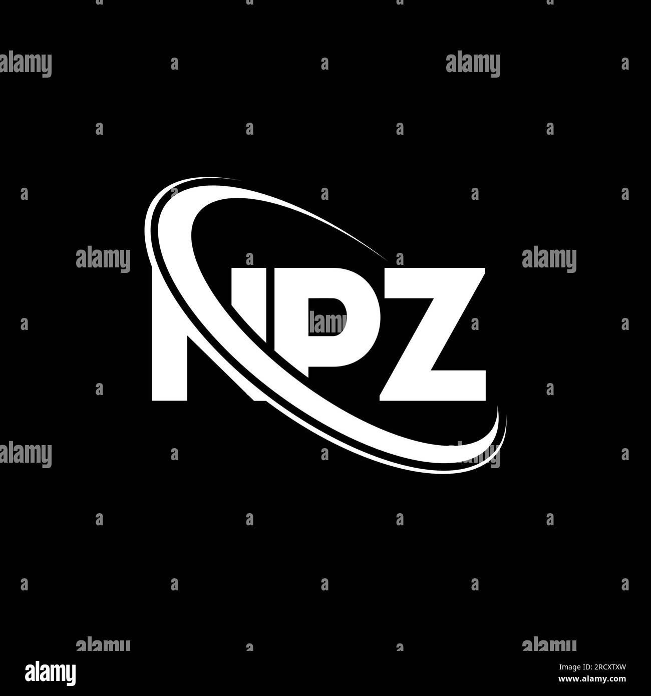 NPZ logo. NPZ letter. NPZ letter logo design. Initials NPZ logo linked ...