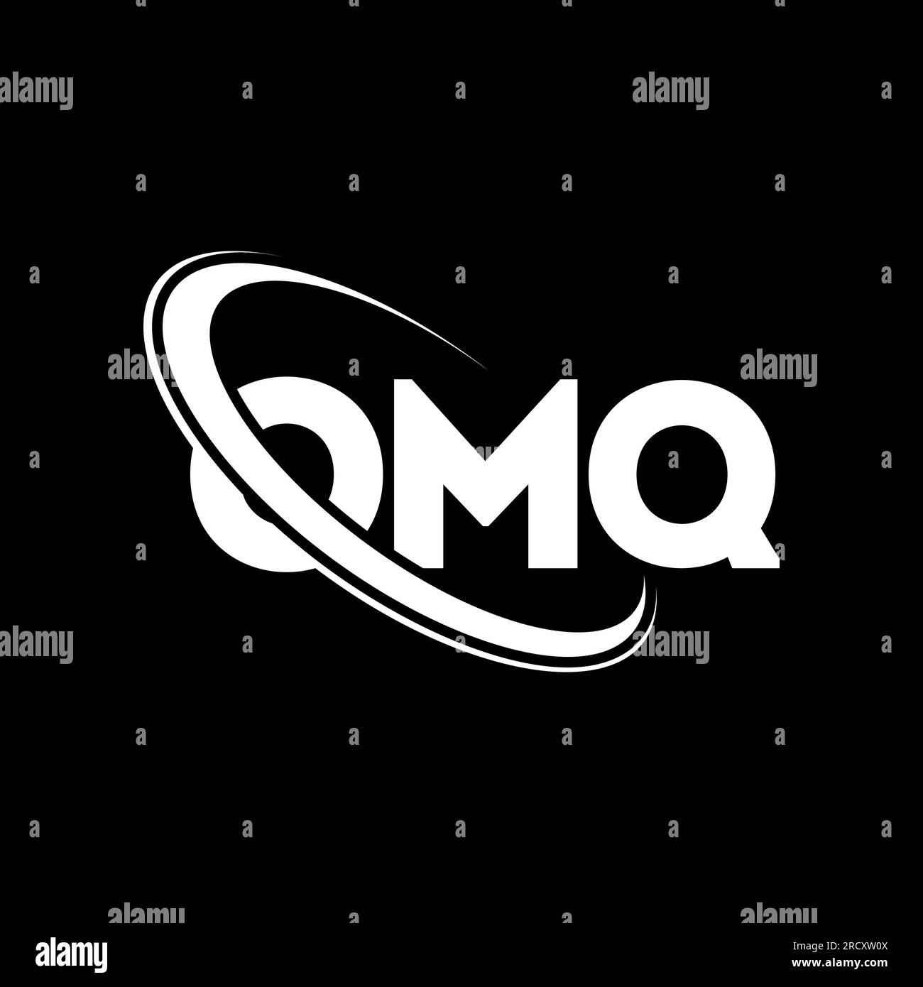 Omq logo design hi-res stock photography and images - Alamy