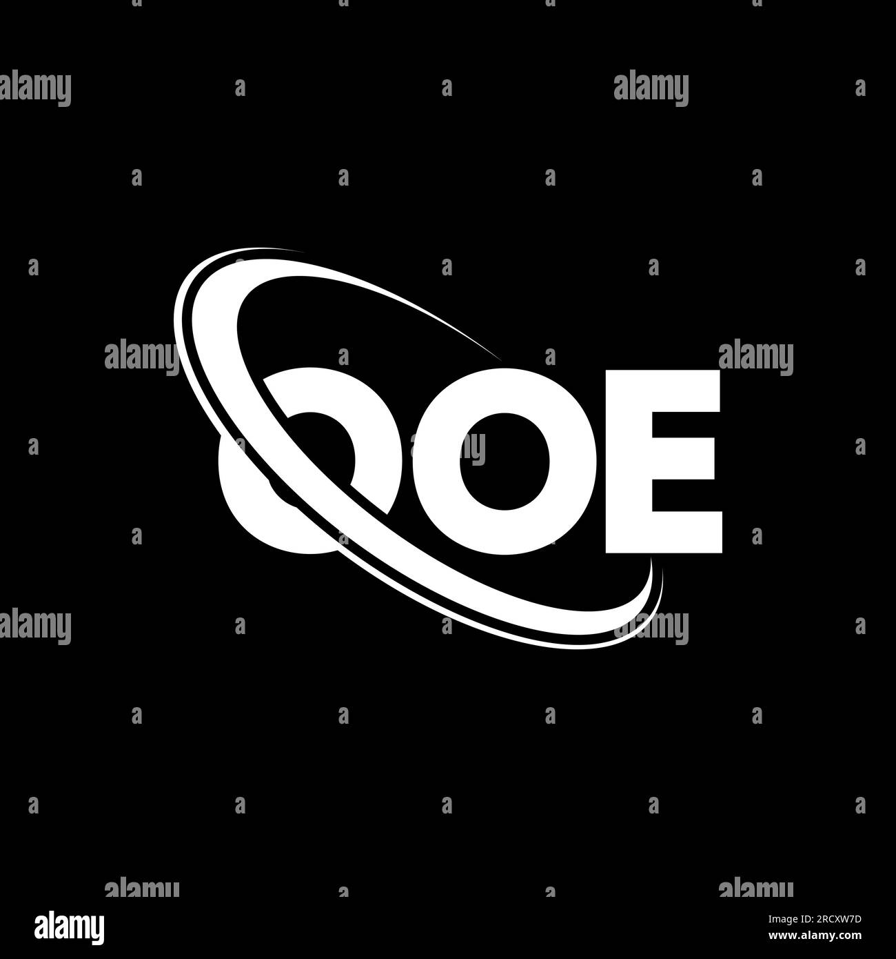 Ooe logo design hi-res stock photography and images - Alamy
