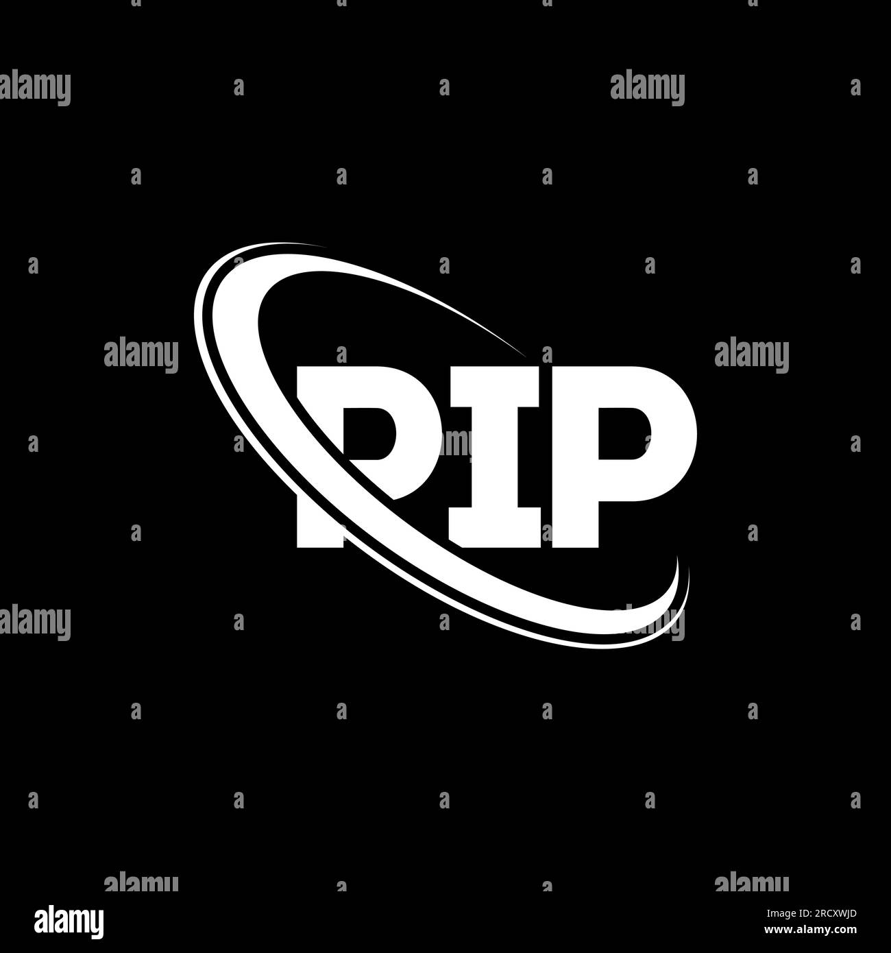 Pip circle logo hi-res stock photography and images - Alamy