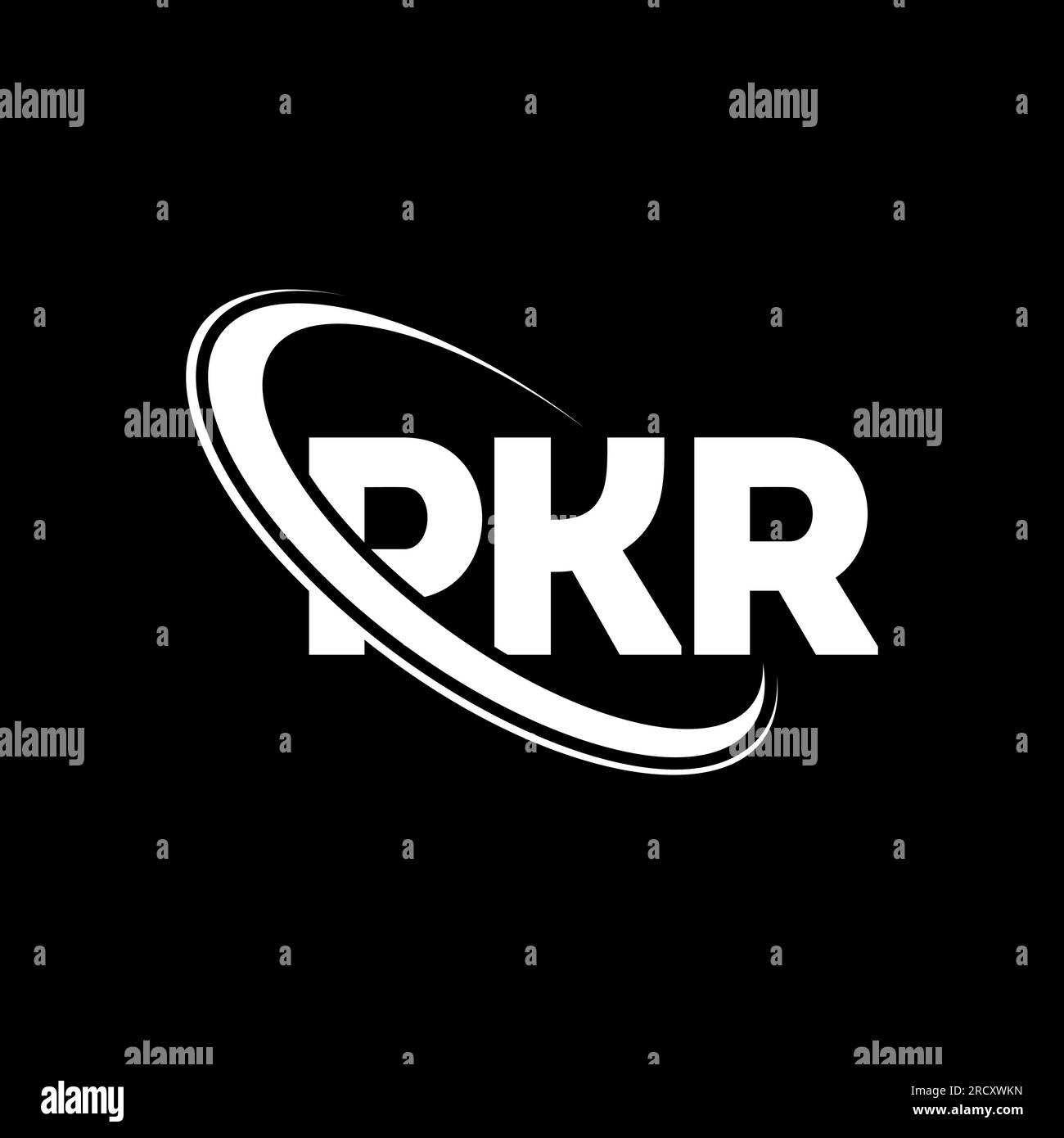 Pkr logo design hi-res stock photography and images - Alamy