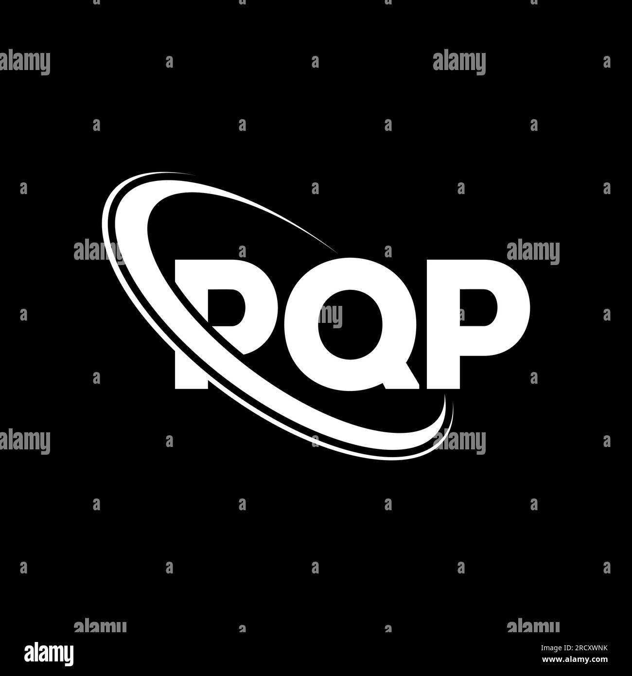 Pqp minimalist logo Stock Vector Images - Alamy