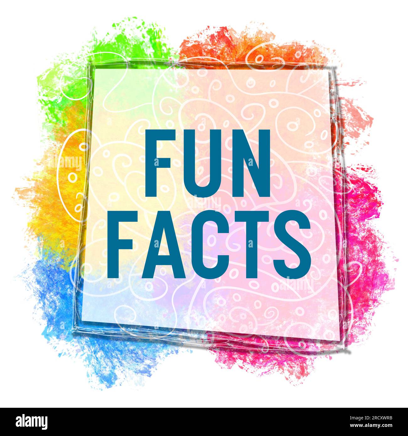 Fun Facts Colorful Spatter Abstract Doodle Element Text Stock Photo - Alamy Fun Facts Colorful Spatter Abstract Doodle Element Text Stock Photo - Alamy