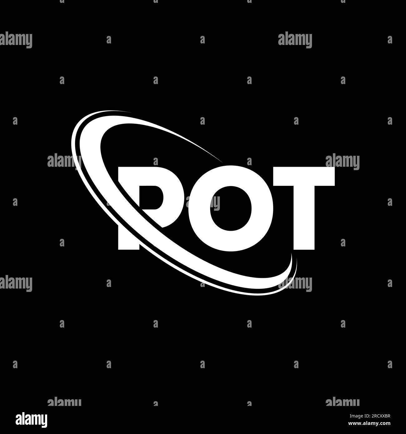 Pot circle logo Black and White Stock Photos & Images - Alamy