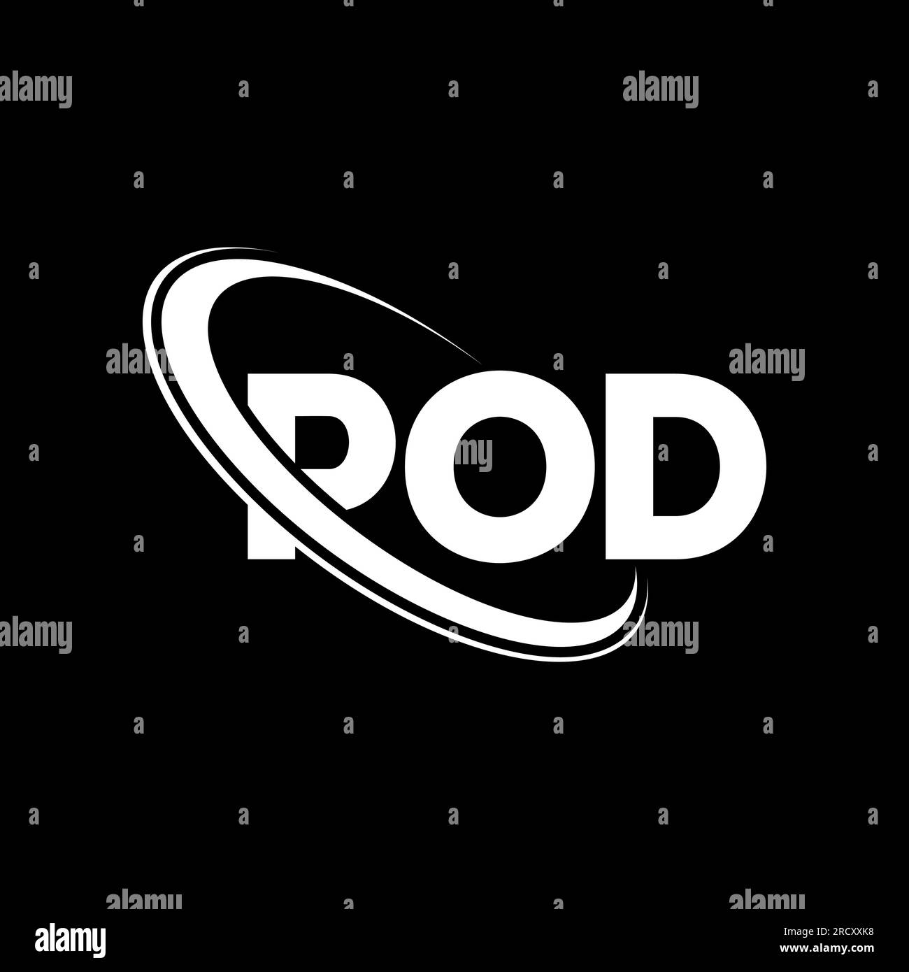 Pod minimalist logo hi-res stock photography and images - Alamy