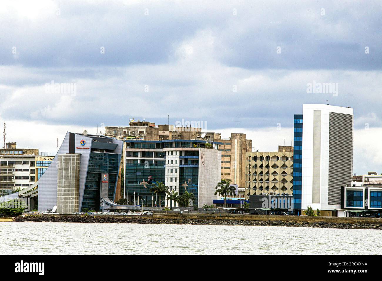 View of the Libreville waterfront, 06 September 2021 Stock Photo - Alamy