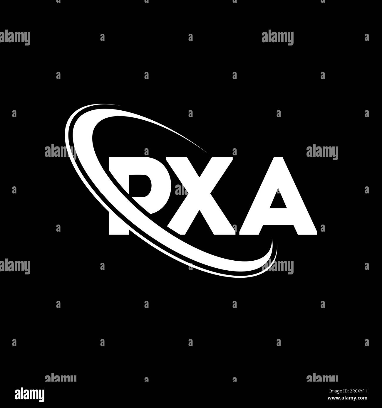 PXA logo. PXA letter. PXA letter logo design. Initials PXA logo linked ...