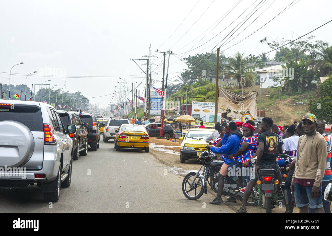 Liberia monrovia city view hi-res stock photography and images - Alamy